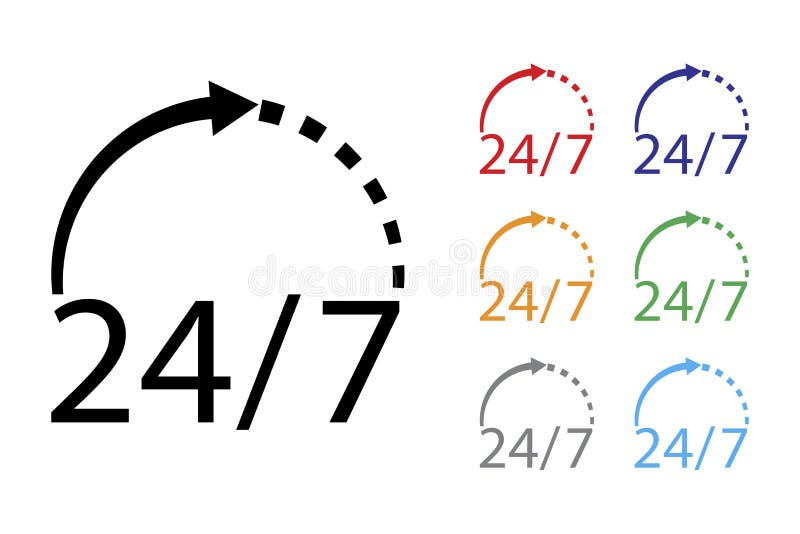 Work Whole Day Stock Illustrations – 205 Work Whole Day Stock ...