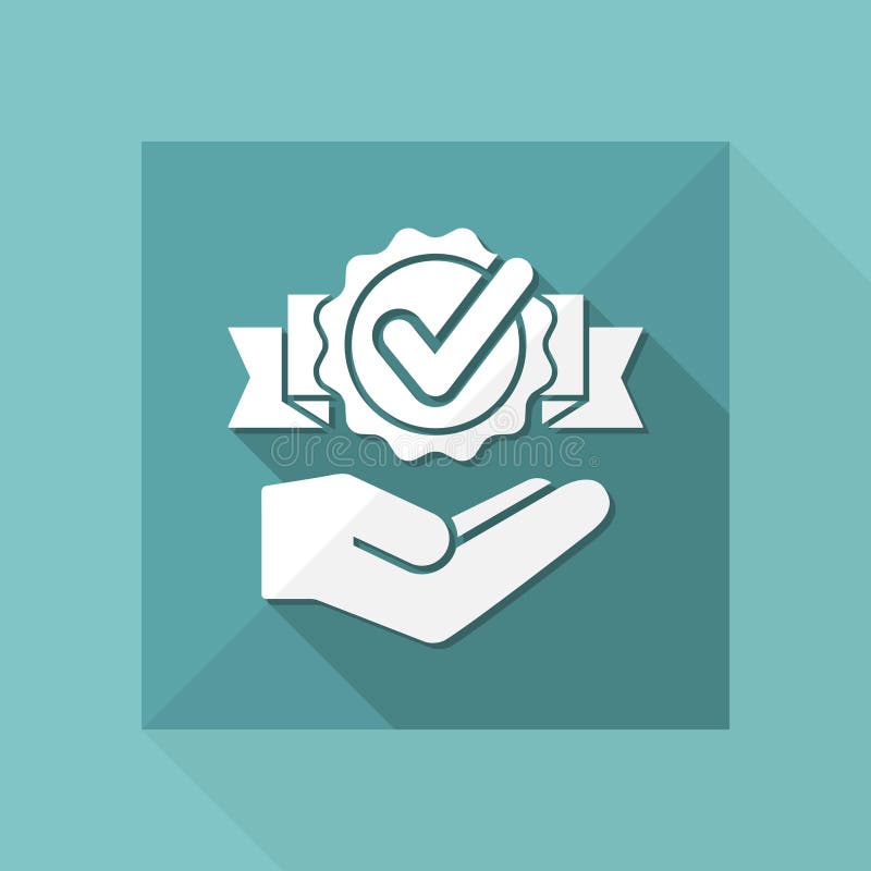 Service Offer - Check Best Option - Minimal Icon Stock Vector ... Service Offer - Check Best Option - Minimal Icon Stock Vector ...
