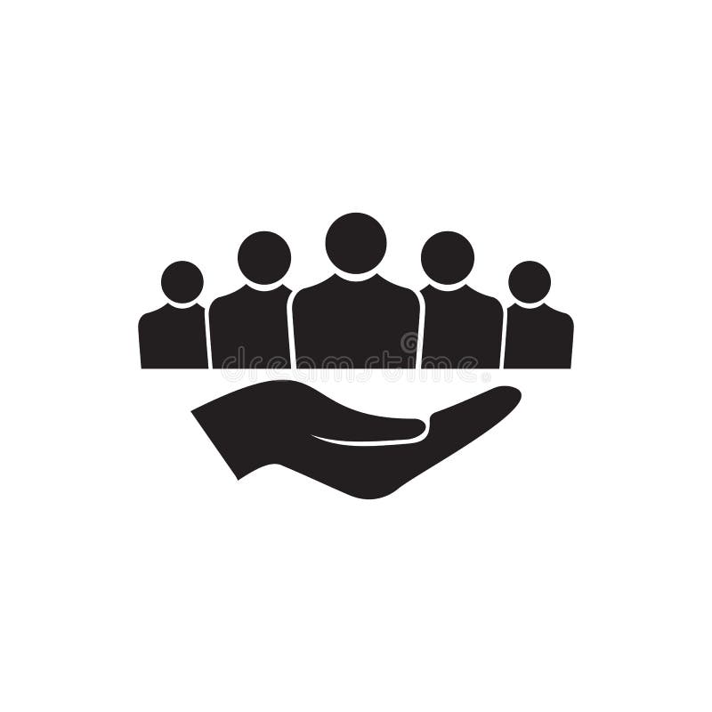 Service Offer - Community Service - Minimal Icon Stock Vector ...