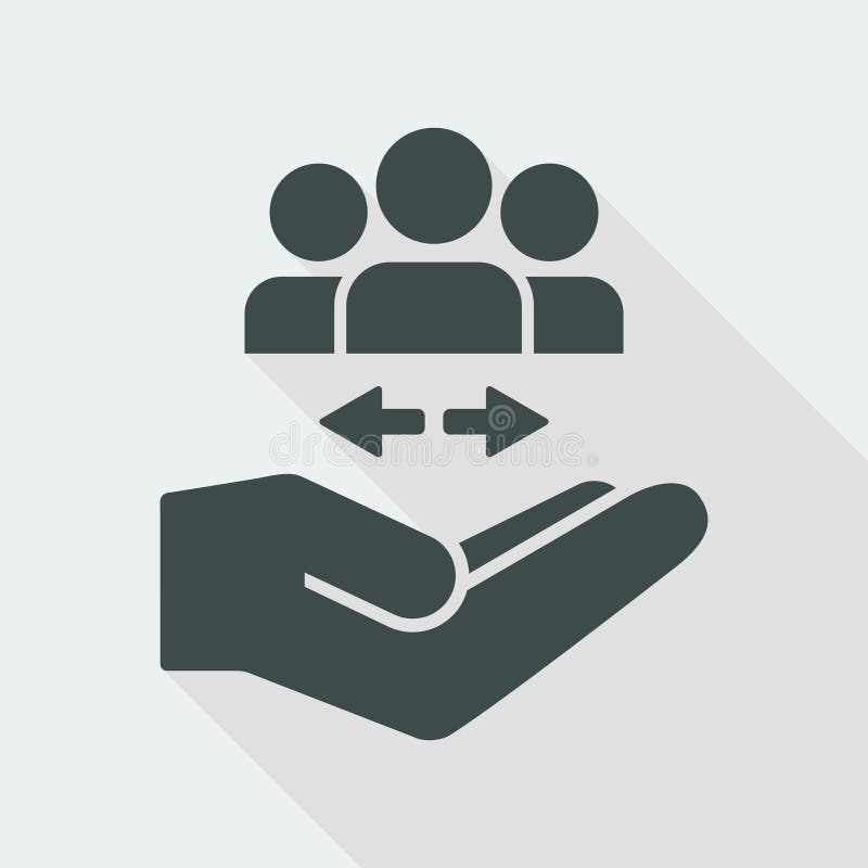 Service Offer - Data Copy - Minimal Icon Stock Vector - Illustration of ...