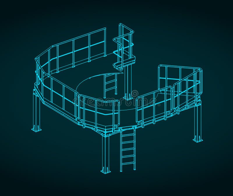 Service platform blueprint stock vector. Illustration of repair - 309729547