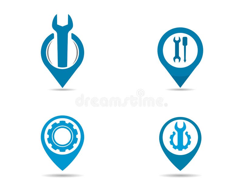 Service point logo stock vector. Illustration of service - 137084498