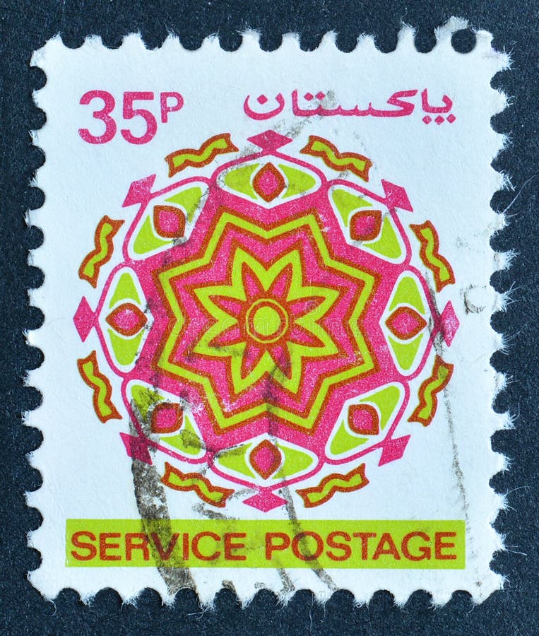 Service Postage Stamp Pakistan Editorial Stock Image - Image of ...