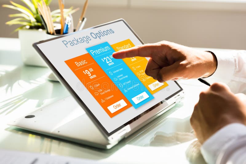 Service Pricing Chart and Grid. Sale Menu Stock Photo - Image of ...