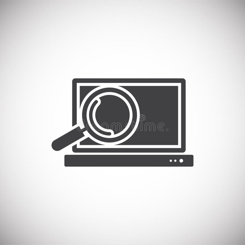 Service Related Icon on Background for Graphic and Web Design. Simple ...