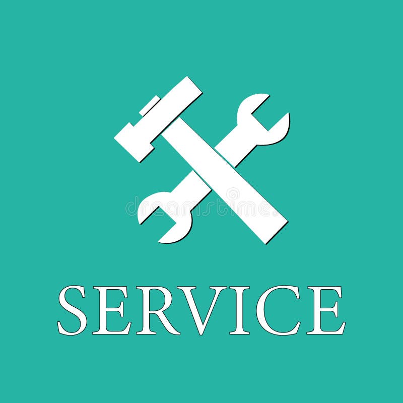 Service Symbol Vector Illustration Stock Vector - Illustration of ...