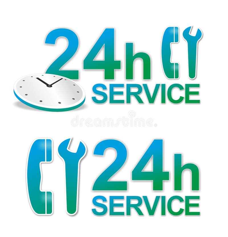 Service sign stock illustration. Illustration of caretaker - 35433124