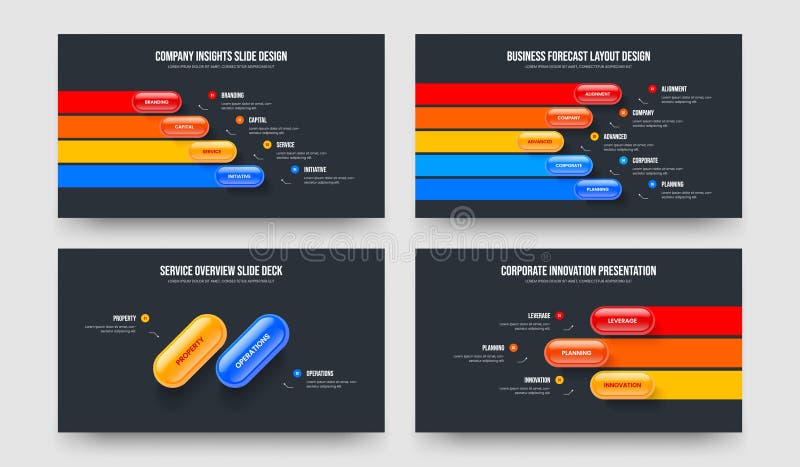 Service Infographic Set Stock Illustrations – 44,207 Service ...
