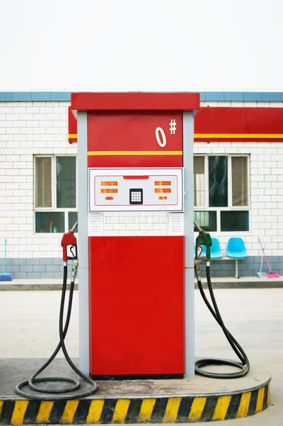Service station stock photo. Image of petrol, industry - 17056724