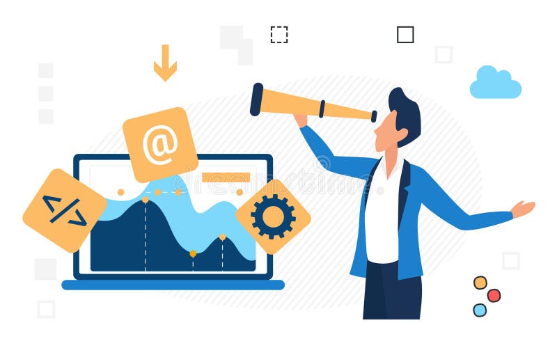 Service Support Concept for Software, Help for Application Users. Stock ...