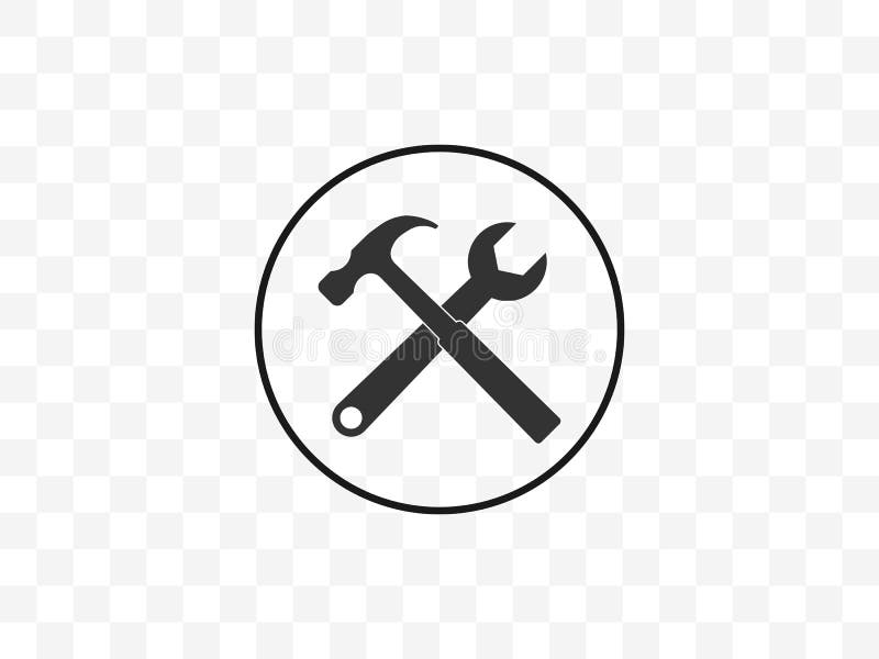 Service, Technical, Tools Icon. Vector Illustration, Flat Design Stock ...