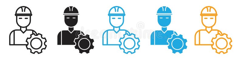 Service Technician Icon with Precision Tools for Optimal Maintenance ...