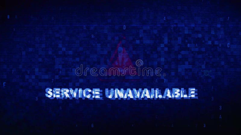 Disconnected Text Digital Noise Twitch Glitch Distortion Effect Error ...