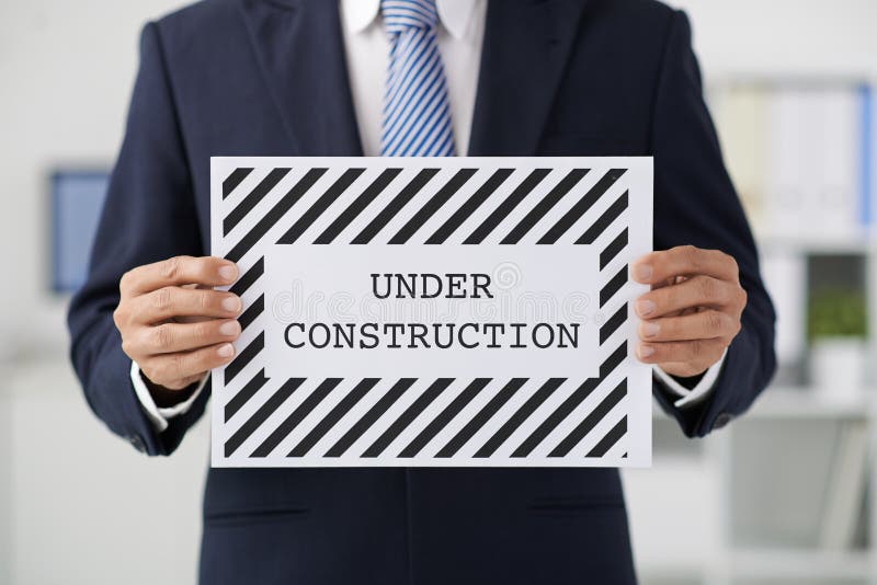 Service under construction stock image. Image of employee - 60745223