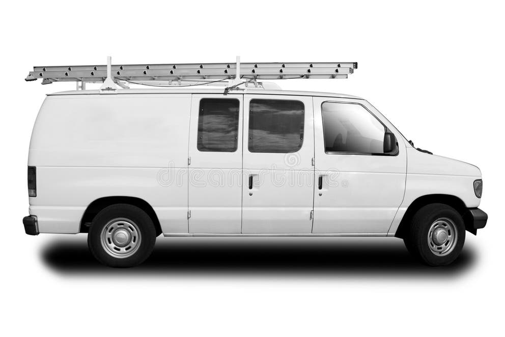 Service Van stock photo. Image of transportation, parked - 8203088