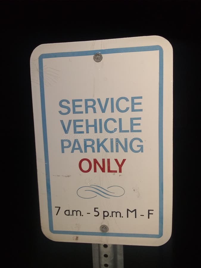 Service vehicle parking stock photo. Image of parking - 150191990