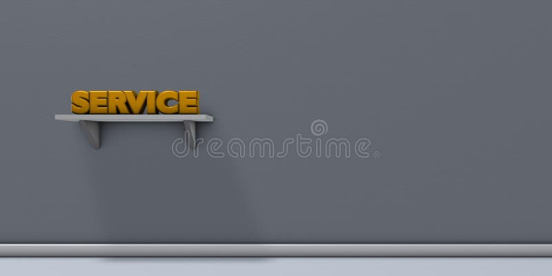 Service stock illustration. Illustration of help, symbol - 106107348