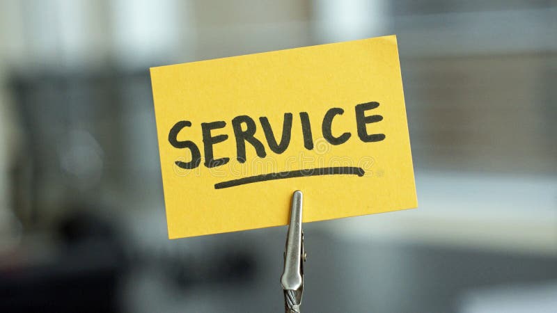 Service written stock photo. Image of professional, advice - 46135432