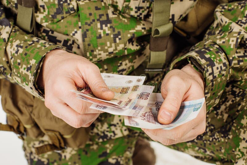 Money Soldier Currency Dollars Pound Sterling Stock Image - Image of ...