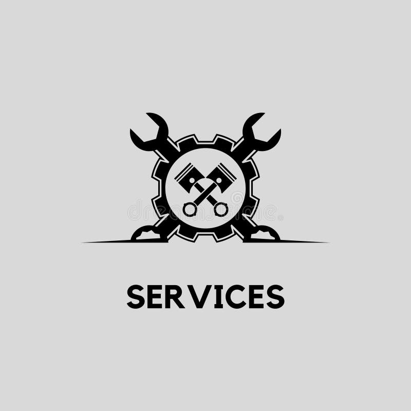 Services logo stock illustration. Illustration of icon - 270776272