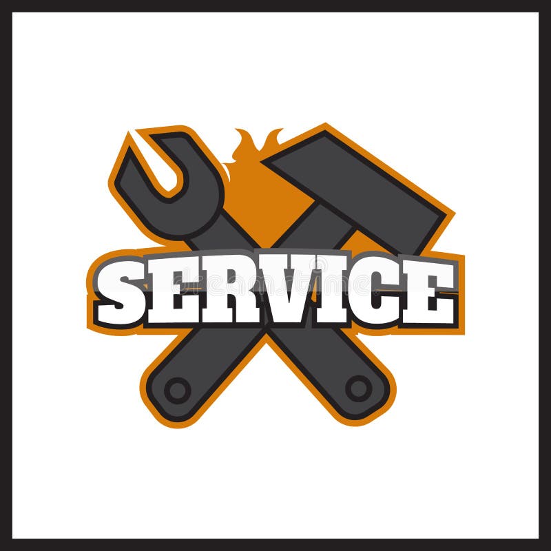 Services logo templates stock illustration. Illustration of business ...