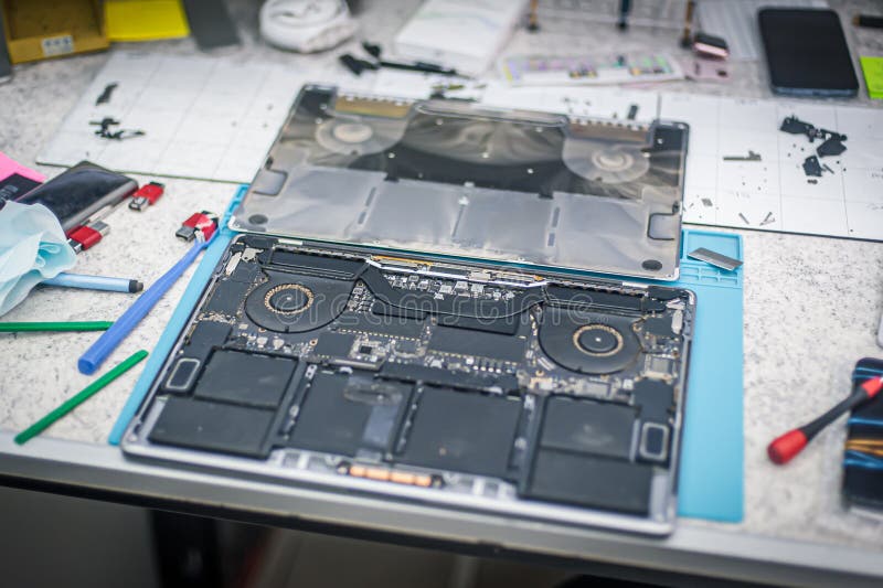 Servicing, Repairing, Cleaning, Maintaining Computers in an Electronics ...