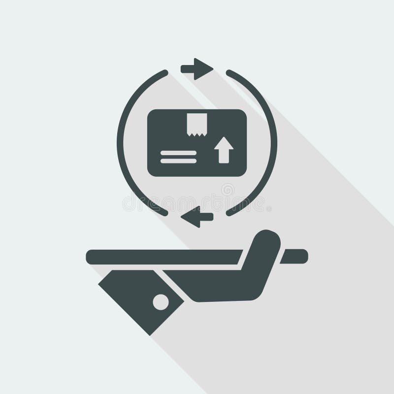 Servicio De Entrega Completo - Icono Del Web Del Vector Ilustración del ...