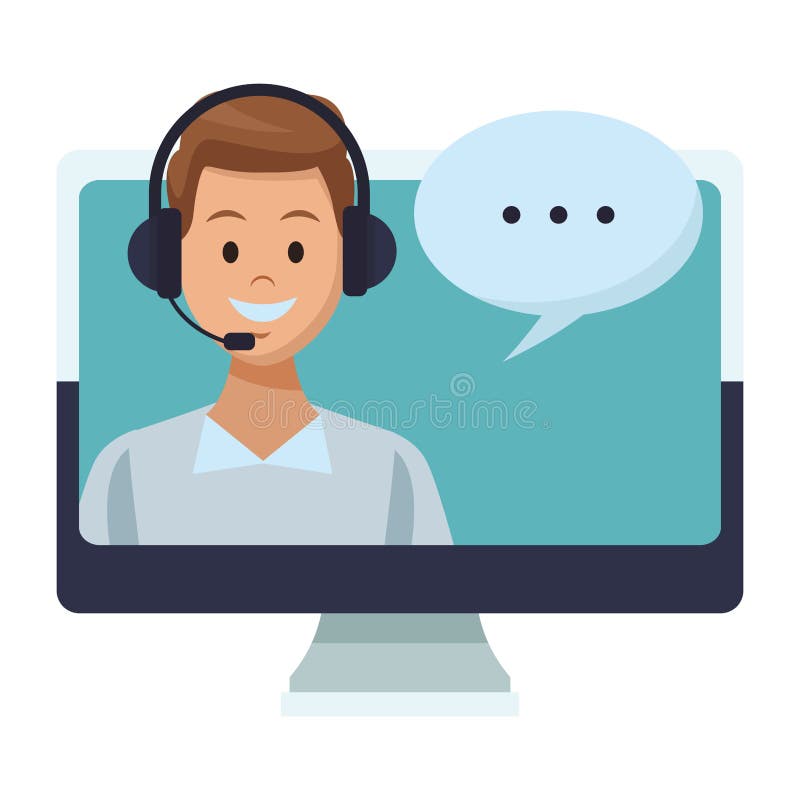 Emoticon De La Ayuda Del Traje Ilustración del Vector - Ilustración de ...