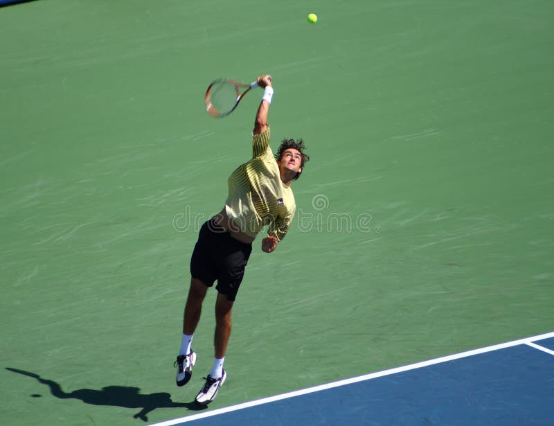 Tennis: after the Serve stock image. Image of professional - 658973
