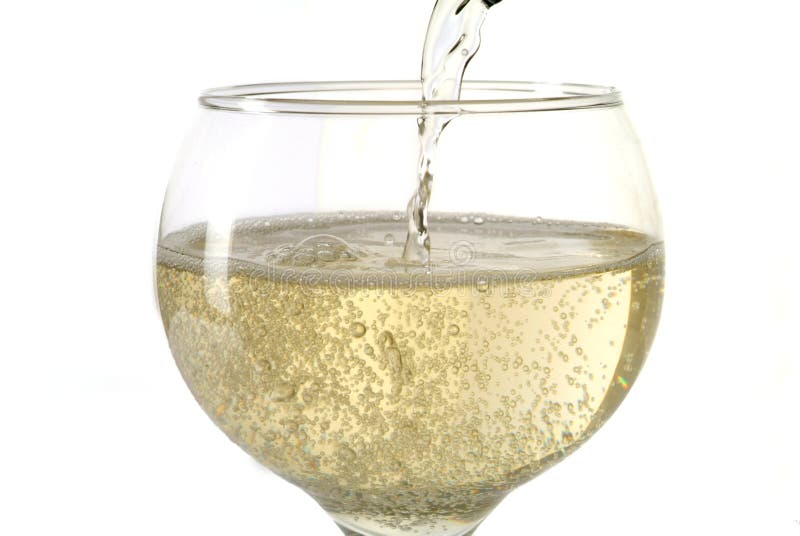 Champagne bubbles stock photo. Image of wine, golden, overflow - 4155202