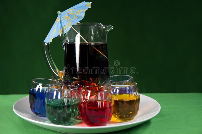 Serving Colorful Beverages stock image. Image of celebrate - 23980663