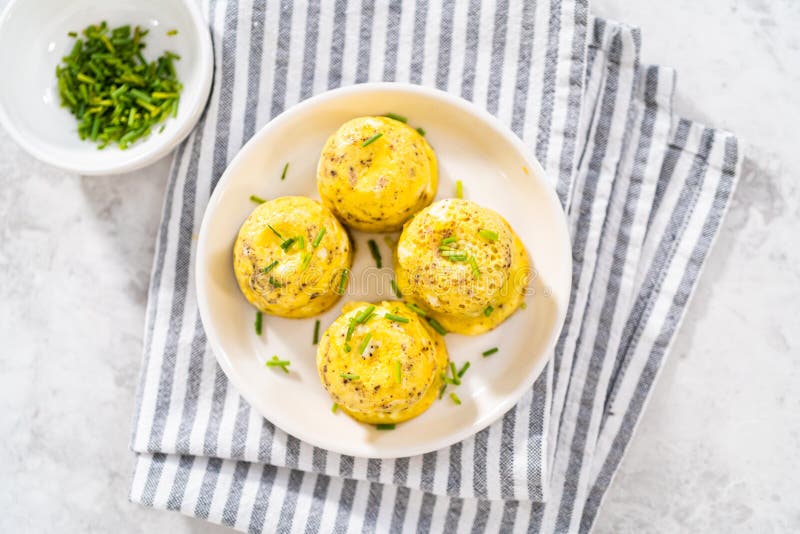 Egg bites stock image. Image of preparing, food, making - 265175339