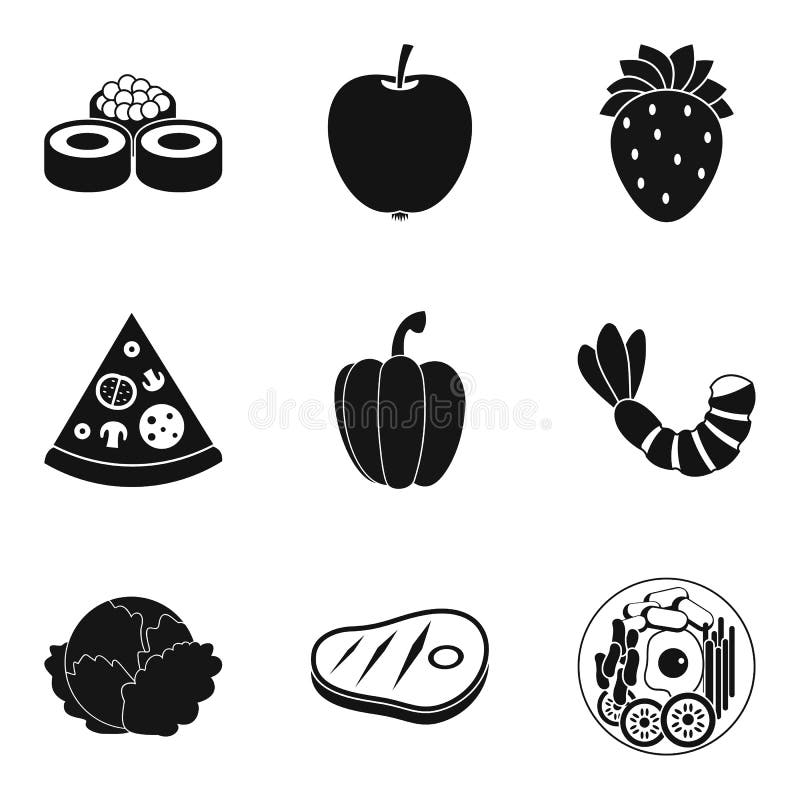 Suppertime Icons Stock Illustrations – 28 Suppertime Icons Stock ...
