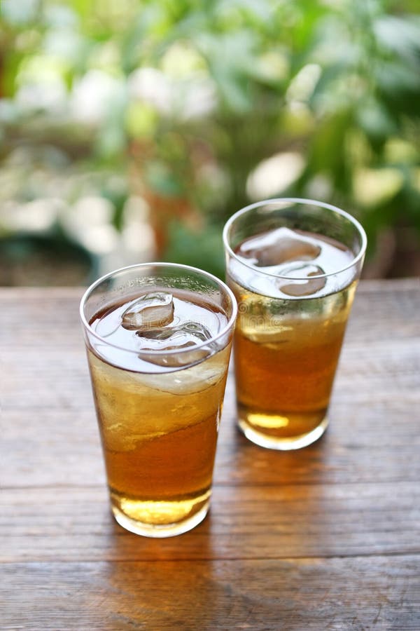 Serving Mugicha , Cold Barley Tea Stock Photo - Image of diet, served ...