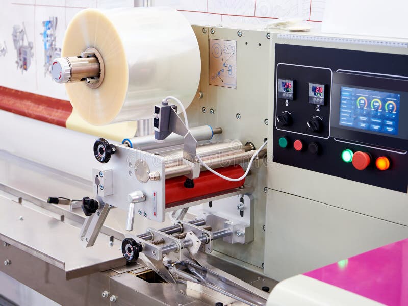 Servo Driven Horizontal Packing Machine Stock Photo - Image of driven ...