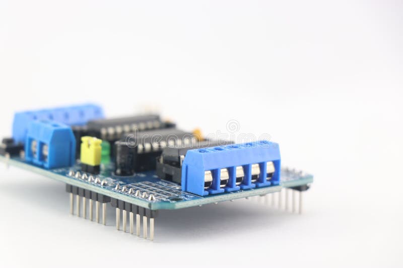 Servo Driver Module Shield that Enables Servo Motor and Stepper Motors ...