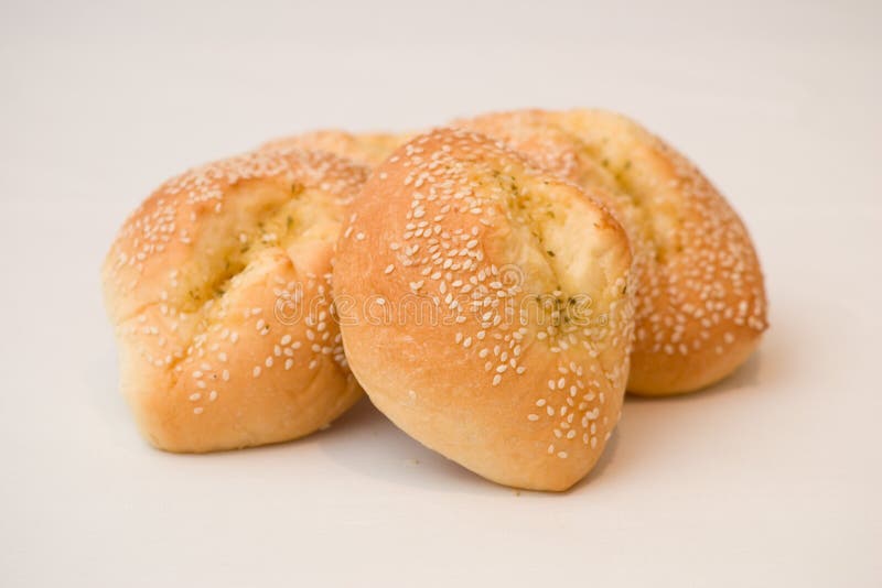 Sesame Bread Rolls stock image. Image of cooking, baking - 562257