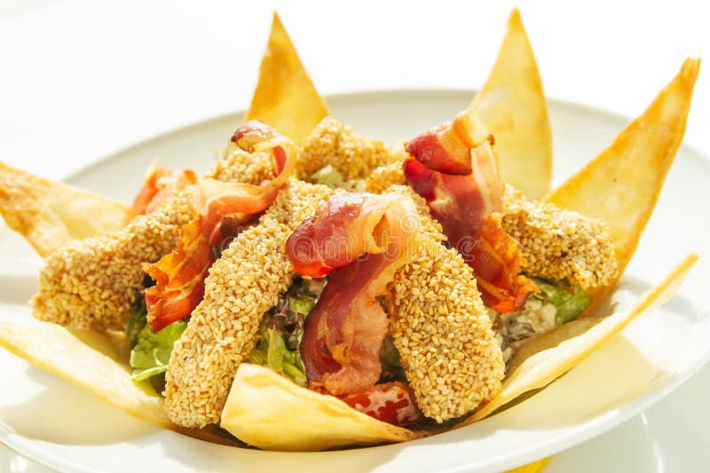 Sesame Chicken stock photo. Image of meal, natural, closeup - 84930830