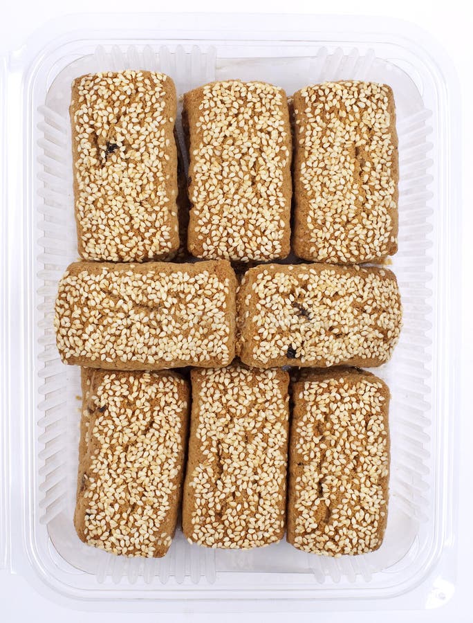 Sesame cookies stock image. Image of sweet, food, sesame - 18483527