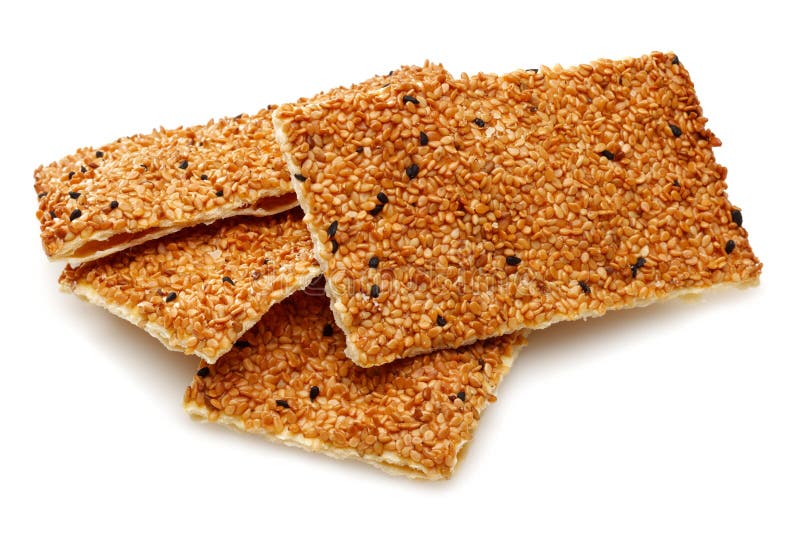 Sesame Crackers stock image. Image of crisp, crisps, cracker - 7450591