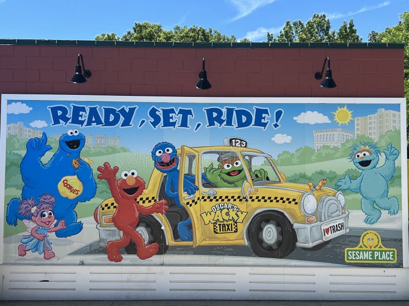 Sesame Place in Langhorne, Pennsylvania Editorial Stock Photo - Image ...