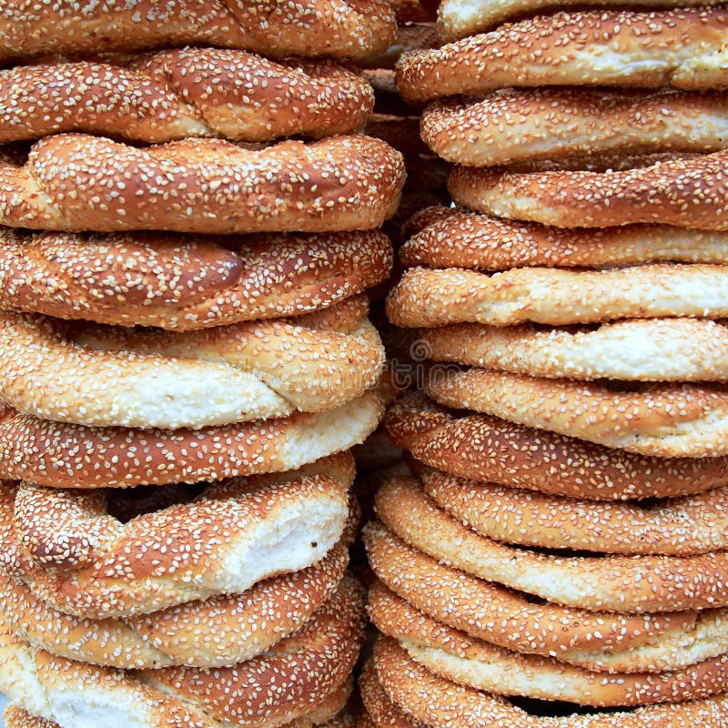 Sesame round buns pile stock image. Image of bake, wheat - 22772377