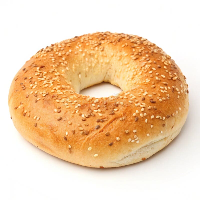 Sesame Seed Bread Ring stock illustration. Illustration of loaf - 363263434