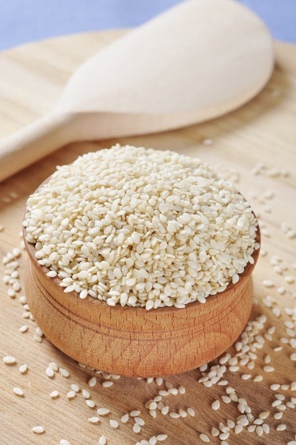 Sesame seeds stock photo. Image of plate, heap, dessert - 28182066