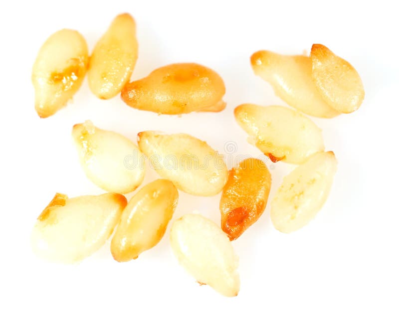 Sesame Seeds on White Background Stock Image - Image of brown, white ...
