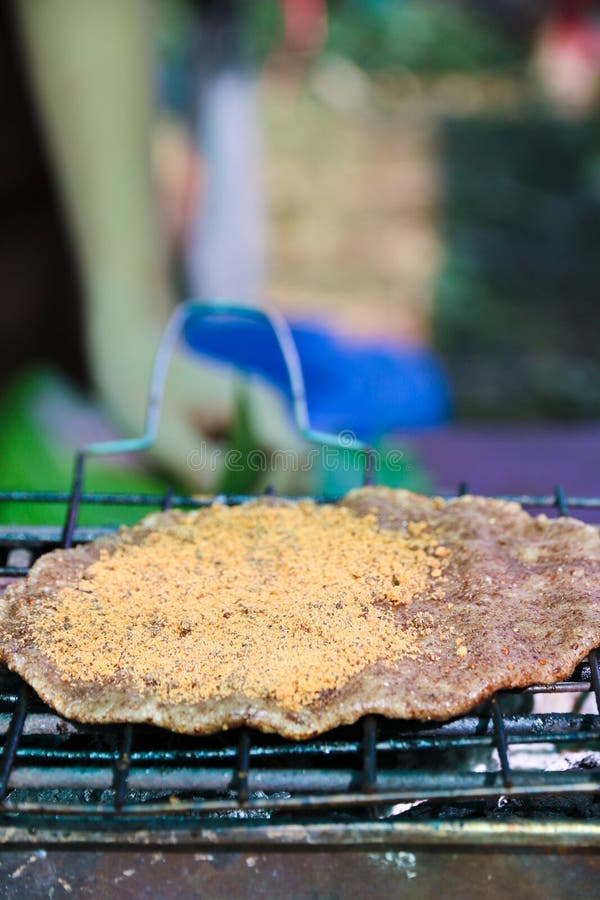 Sesame Sticky Rice Pancake stock photo. Image of market - 57516898