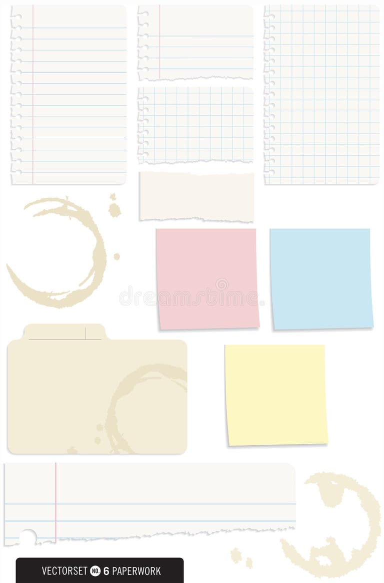 Note Paper Scrap Stock Illustrations – 8,375 Note Paper Scrap Stock ...