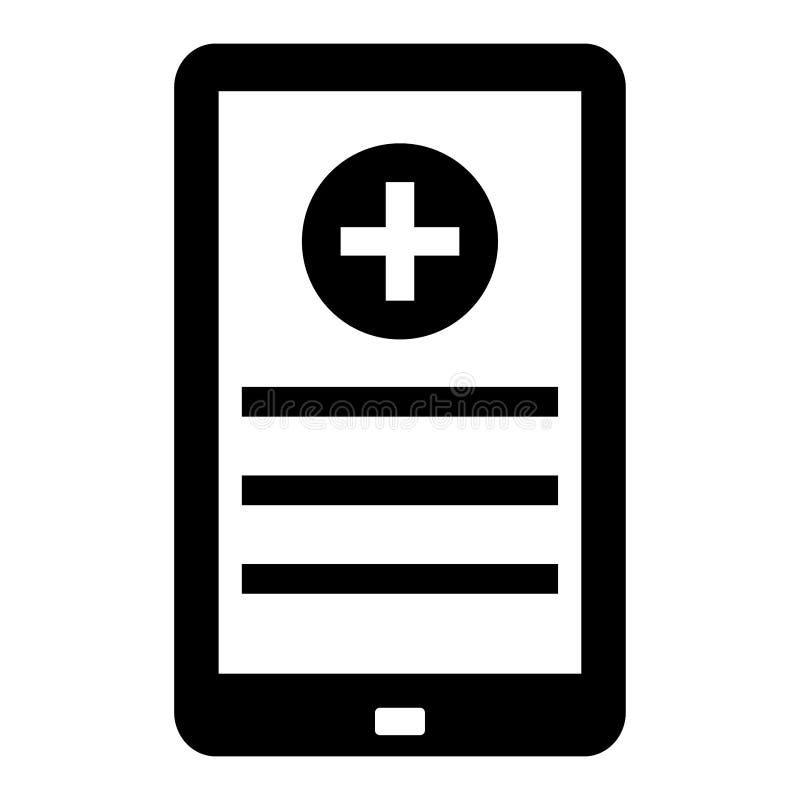 Medical customer care icon stock vector. Illustration of white - 211499813