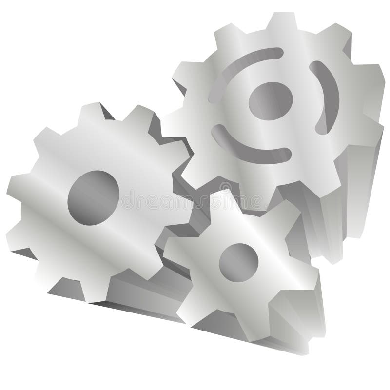3D vector gears set stock vector. Illustration of mechanical - 33032427 3D vector gears set stock vector. Illustration of mechanical - 33032427