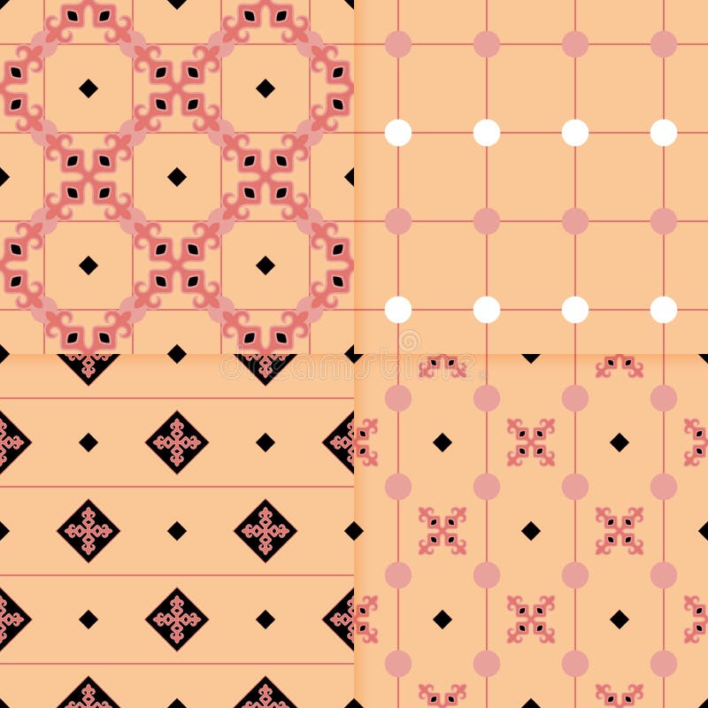 Decorative Square Pattern Workpiece for Your Design. Stock Vector ...